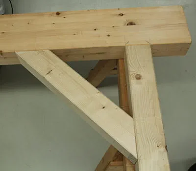 Pfetten verbinden » Anleitung Verbindung Pfosten & Pfetten